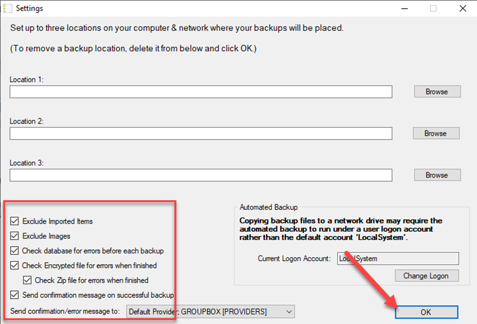 How to Create a Local Backup of Amazing Charts data.
