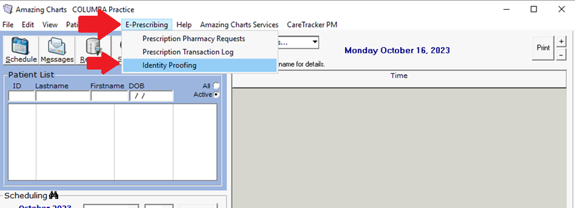 How to Complete Identity Proofing for e-Prescribing for a New Provider
