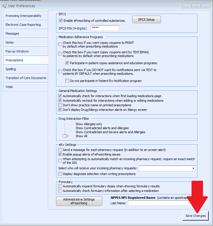 How To Update Pin # for Electronic Prescribing of Controlled Substances