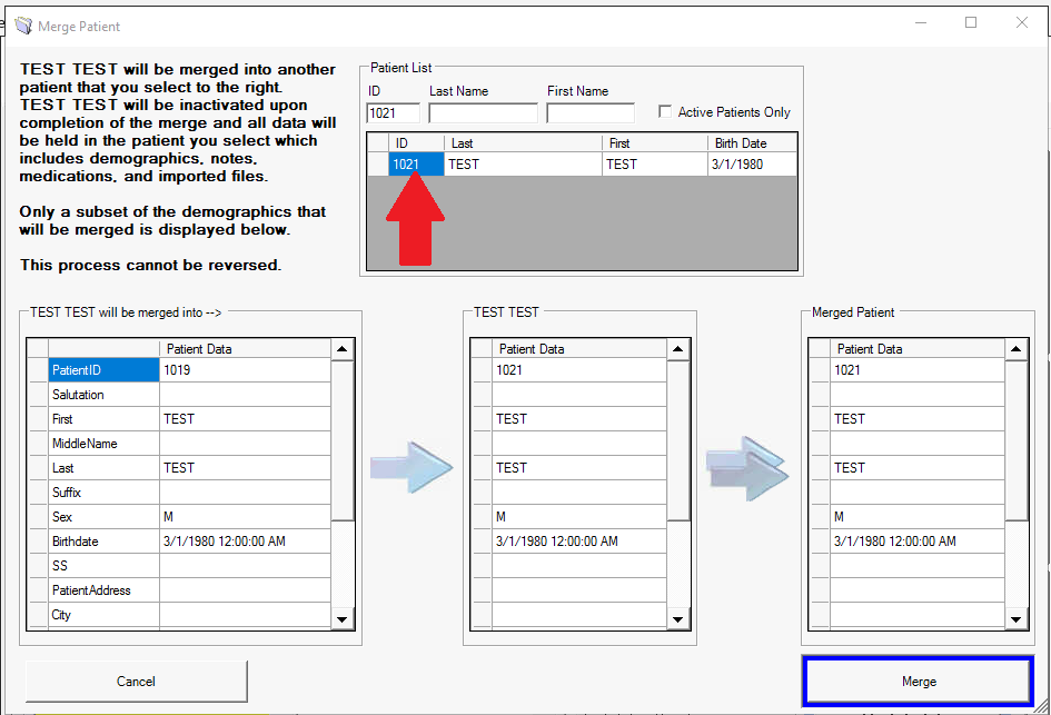 How To Merge Duplicate Patient Charts