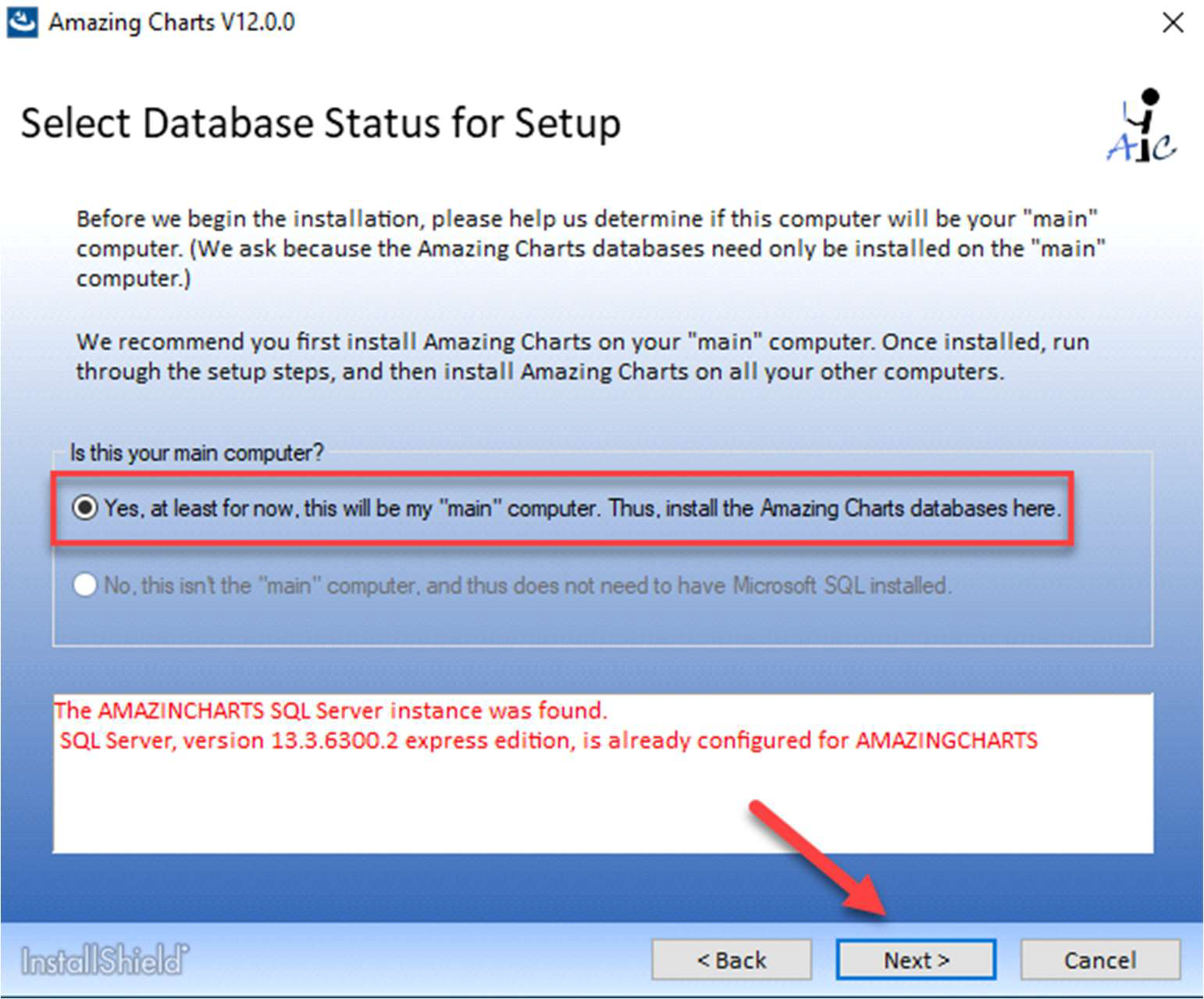 Upgrading Amazing Charts to V12.0.0