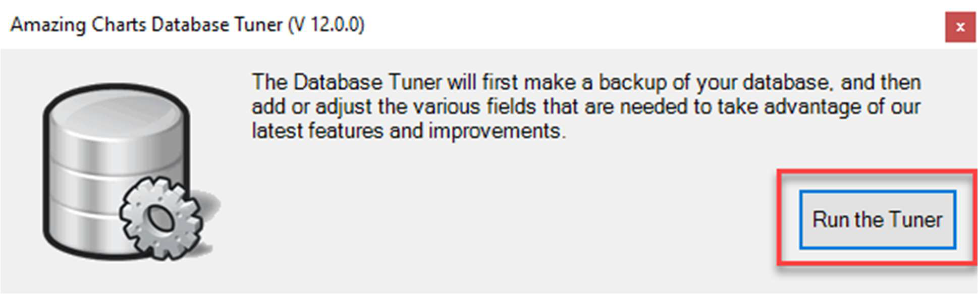 Upgrading Amazing Charts to V12.0.0